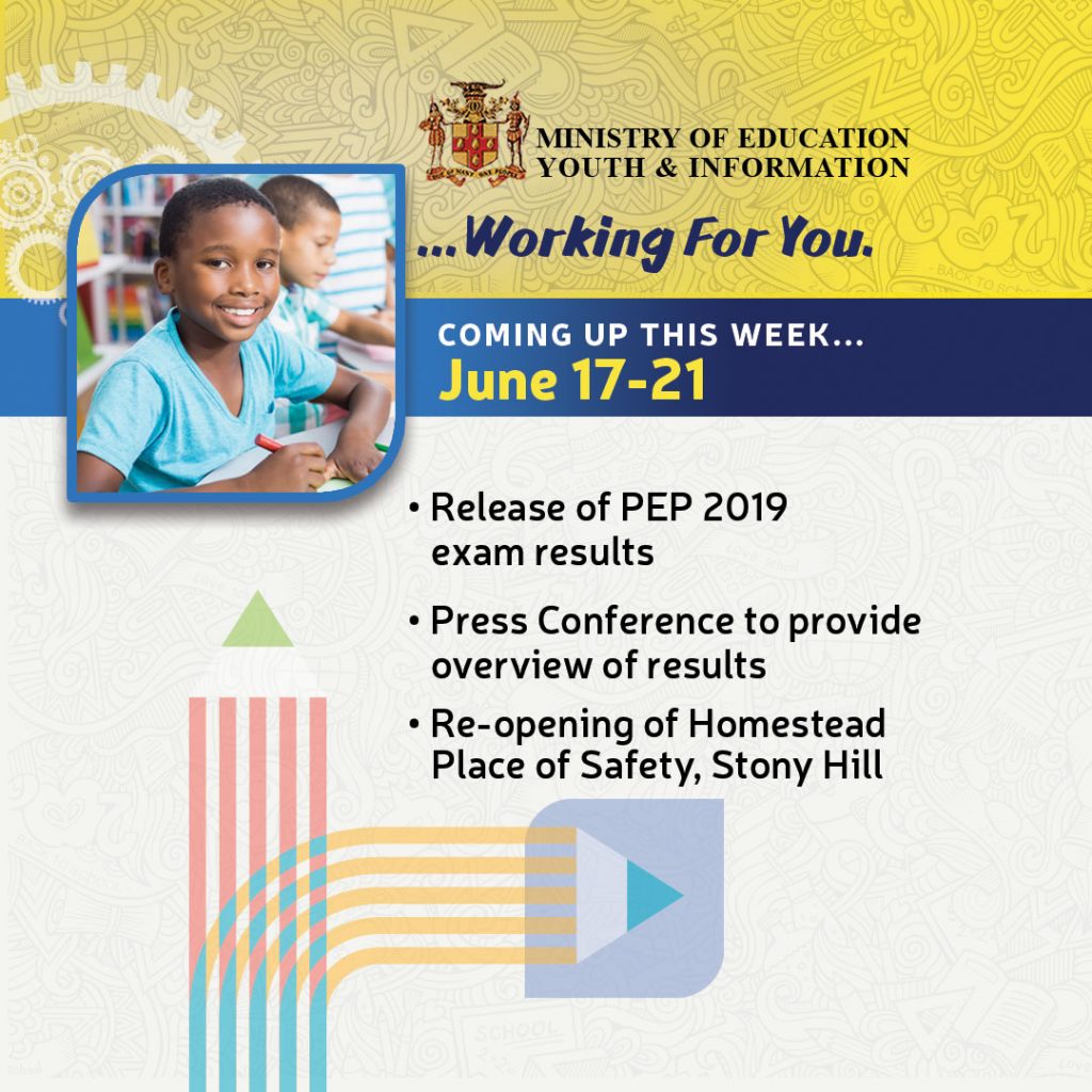 Ministry of Education, Youth and Information Updates