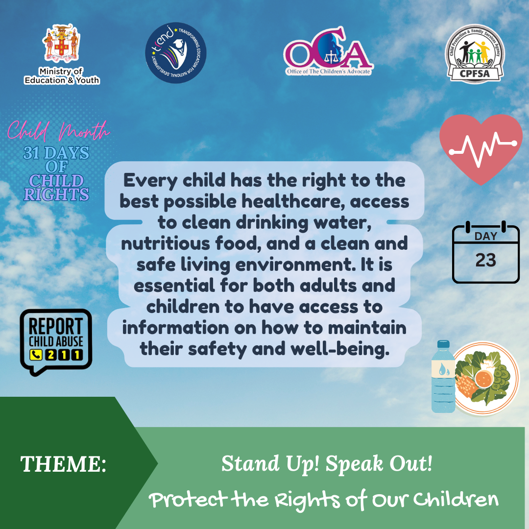 Ministry of Education and Youth – Every Child Can Learn, Every Child ...
