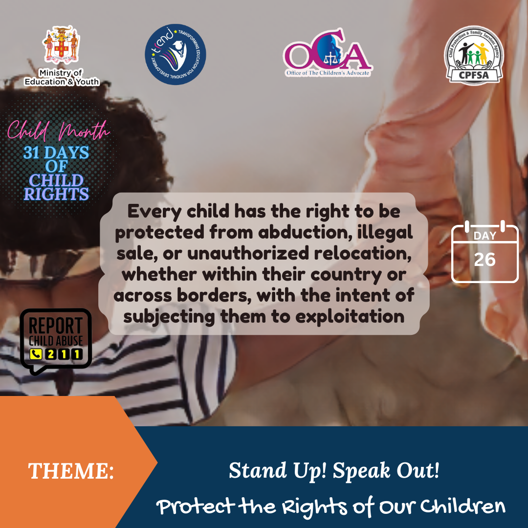 Ministry of Education and Youth – Every Child Can Learn, Every Child ...